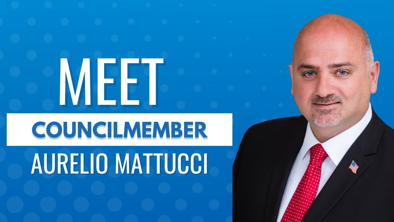 Meet Councilmember Aurelio Mattucci - YouTube