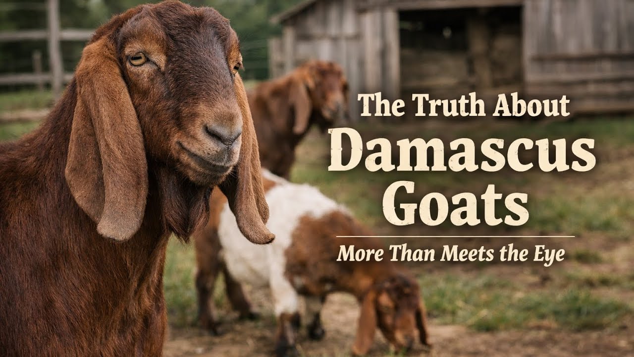 The Damascus Goat Explained – Function, History, and Why Looks Can Be ...