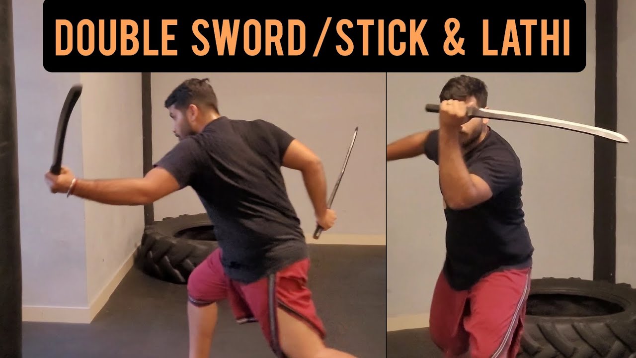 Silambam Inspired Double Sword Chain Attack with Fighting Application ...