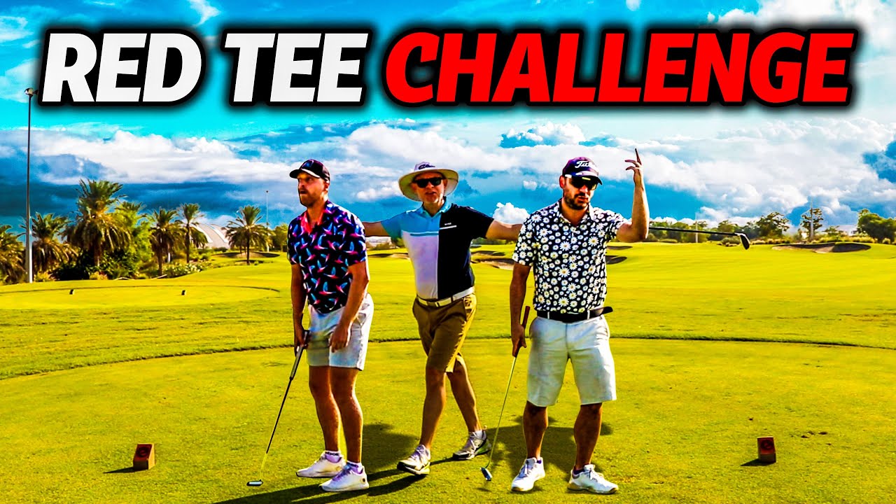 This match gets heated - Stroke play off red tees - YouTube
