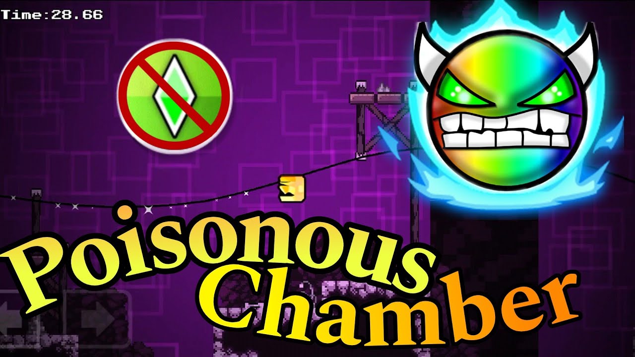 THE BEST PLATFORMER DEMON | Poisonous Chamber 100% (Speedrun platformer ...