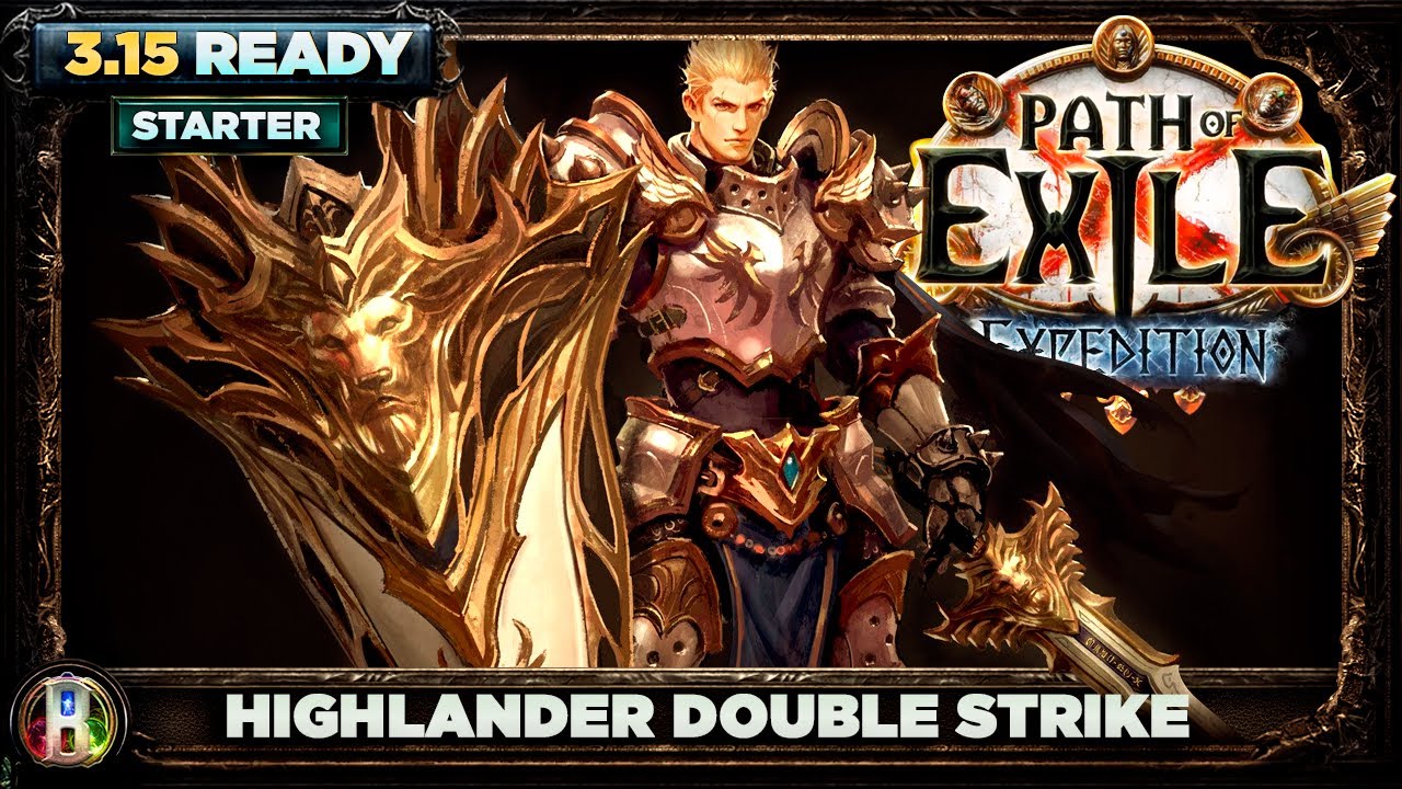 Path of Exile - Highlander Double Strike Build - Gladiator Duelist ...