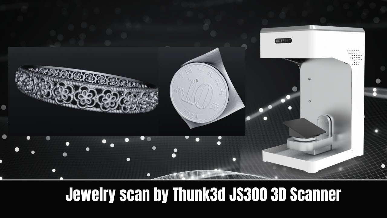 Jewelry scan by Thunk3d JS300 - YouTube