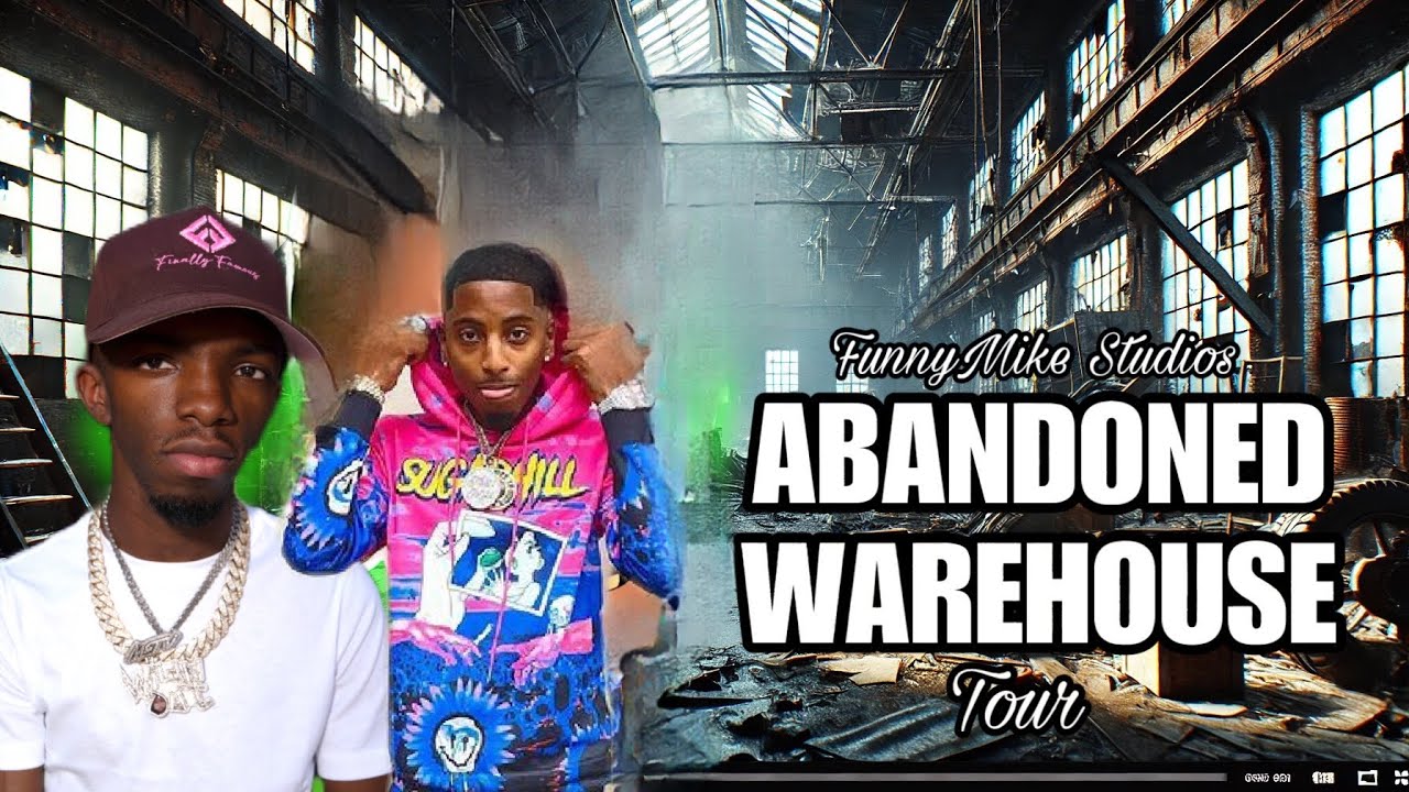 I VISITED THE ABANDON FUNNY MIKE STUDIOS WAREHOUSE 😳 - YouTube