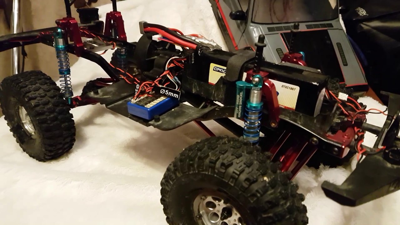 Axial Scx10.2 top to bottom upgrade! - YouTube