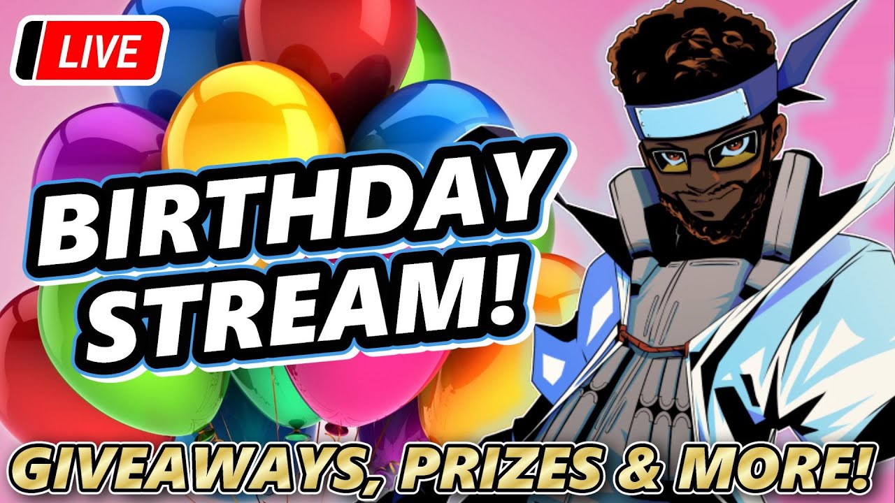MY BIG BIRTHDAY STREAM! - Hands-on Switch 2, Giveaways, Guest Speakers ...