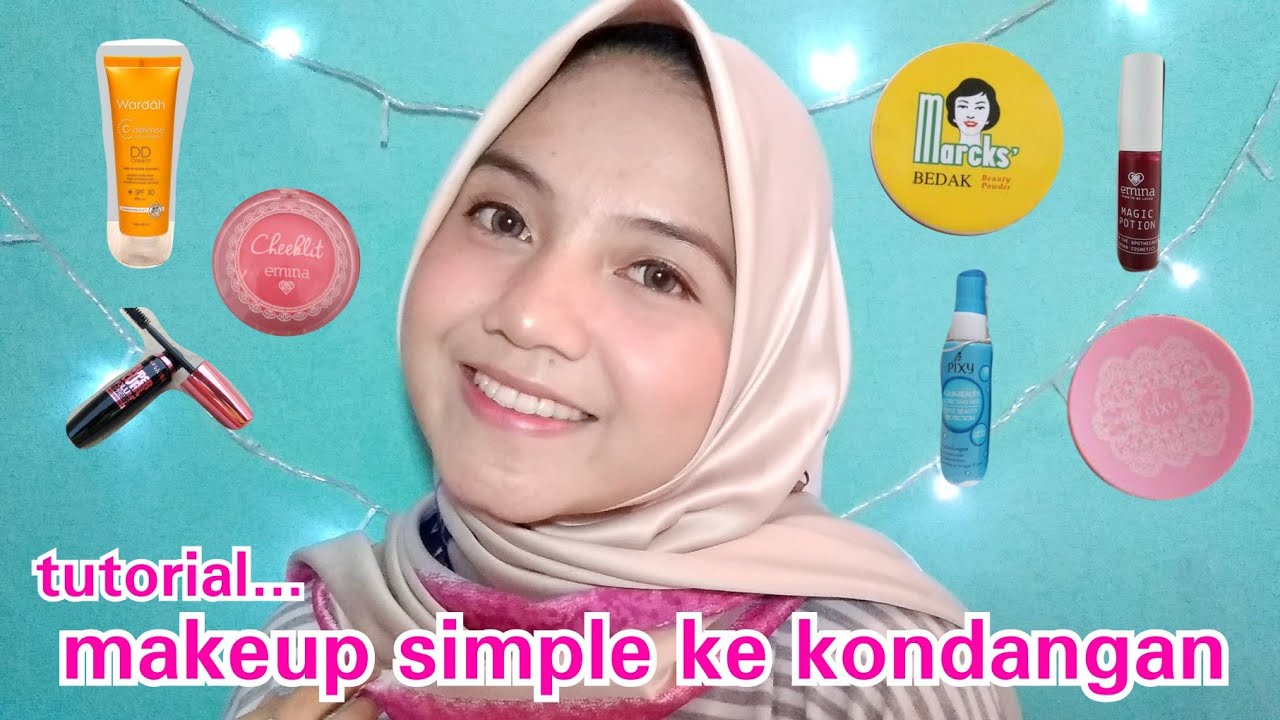 Tutorial Makeup kondangan simple 🤗 |Nuri Amaliyah - YouTube