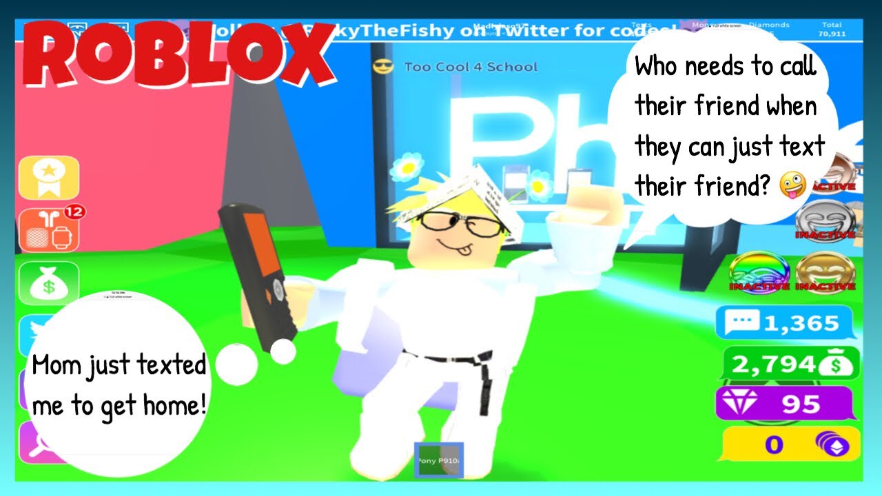 TEXTING IS THE BEST! A MESSAGE!! 🤪 (Roblox Texting Simulator) - YouTube