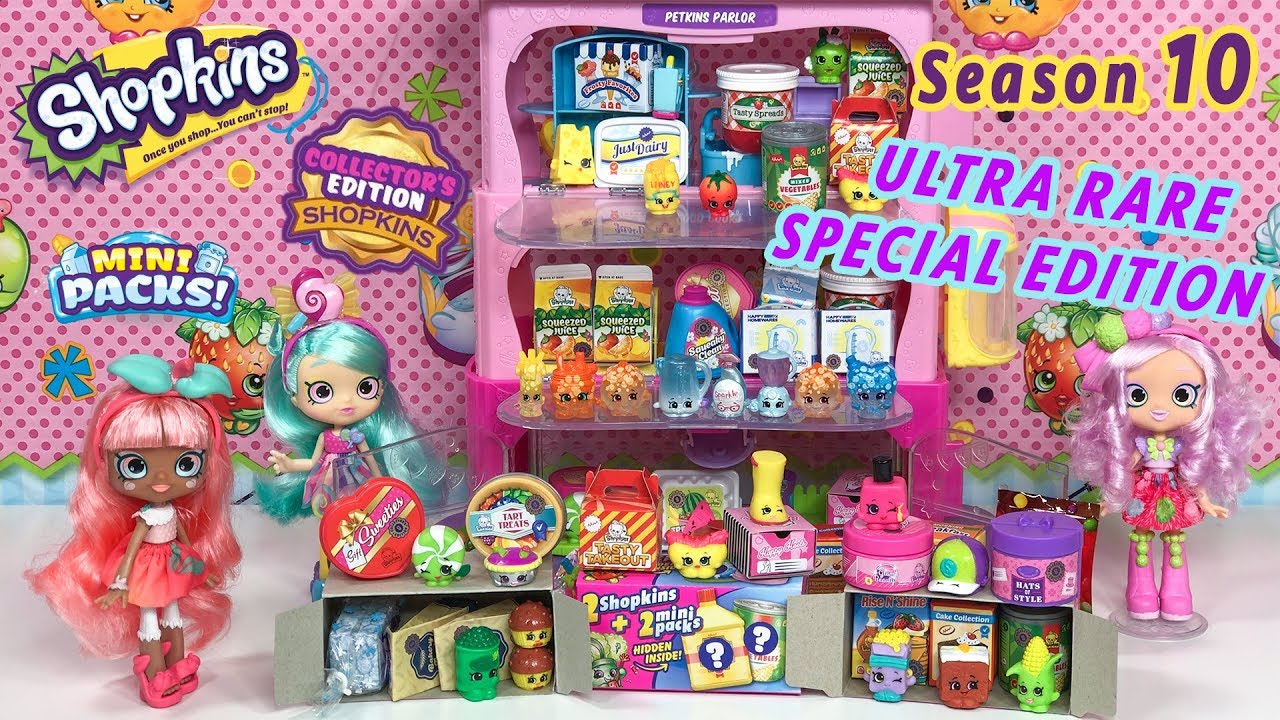 Shopkins Season 10 Shop Style Mini Packs Shopper Pack SPECIAL Edition ...