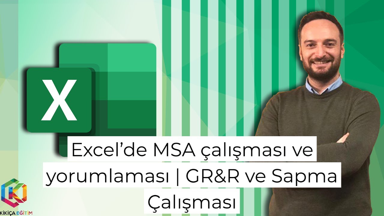 #Excel 'de MSA | Ölçüm Sistemleri Analizi Çalışması | GR&R Hesabı ve ...