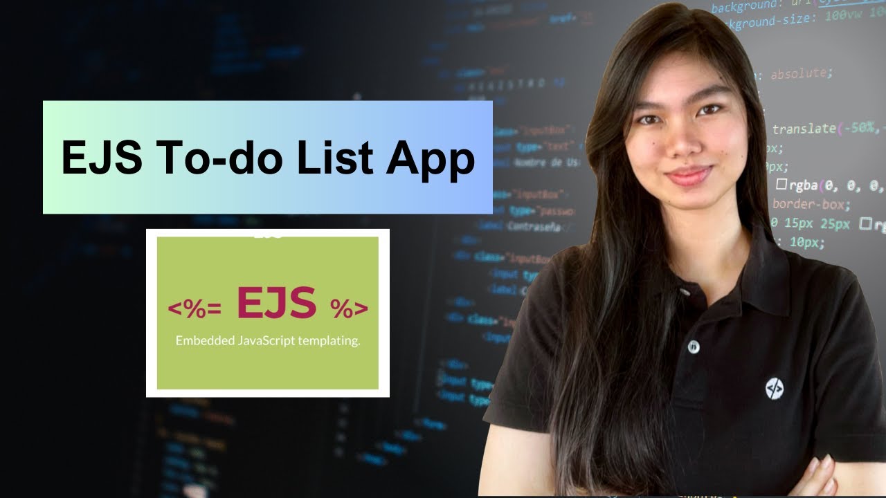 EJS Tutorial 05: Build a To-Do List App - YouTube