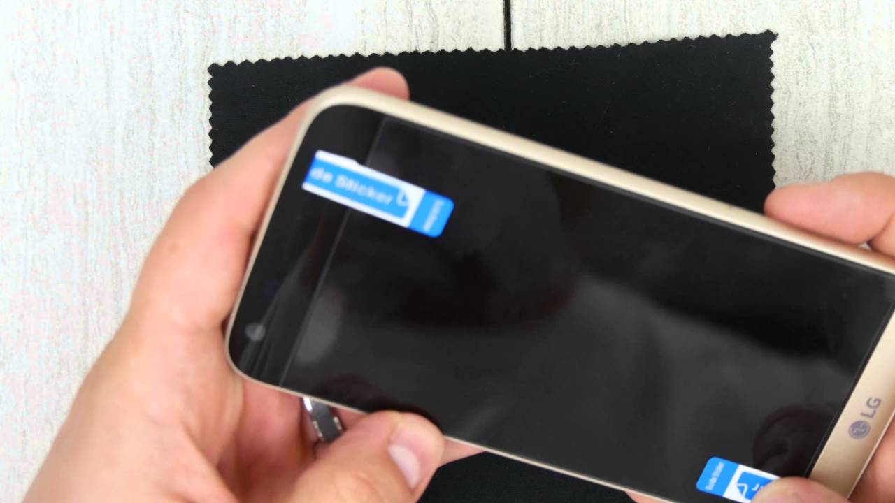 ClearScreenz LG G5 Tempered Glass Protector - My2Cents - YouTube