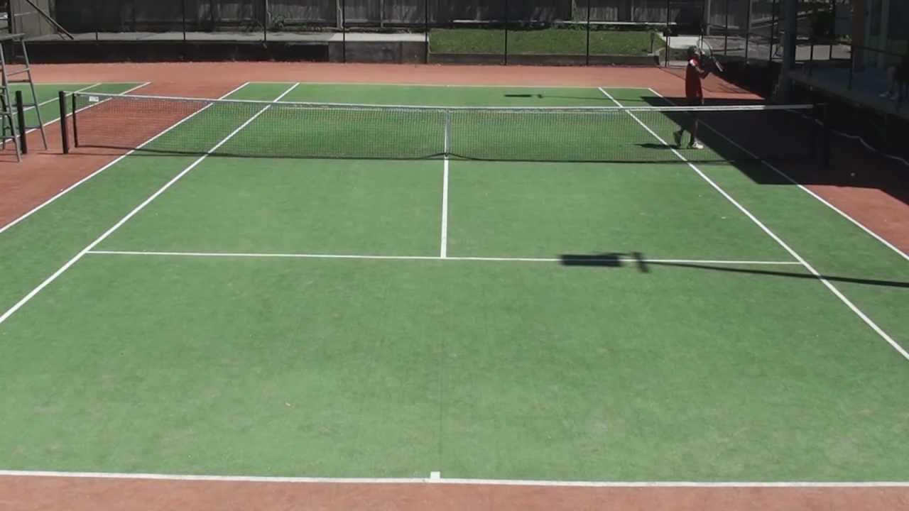 Amateur Racketing slices game play - YouTube