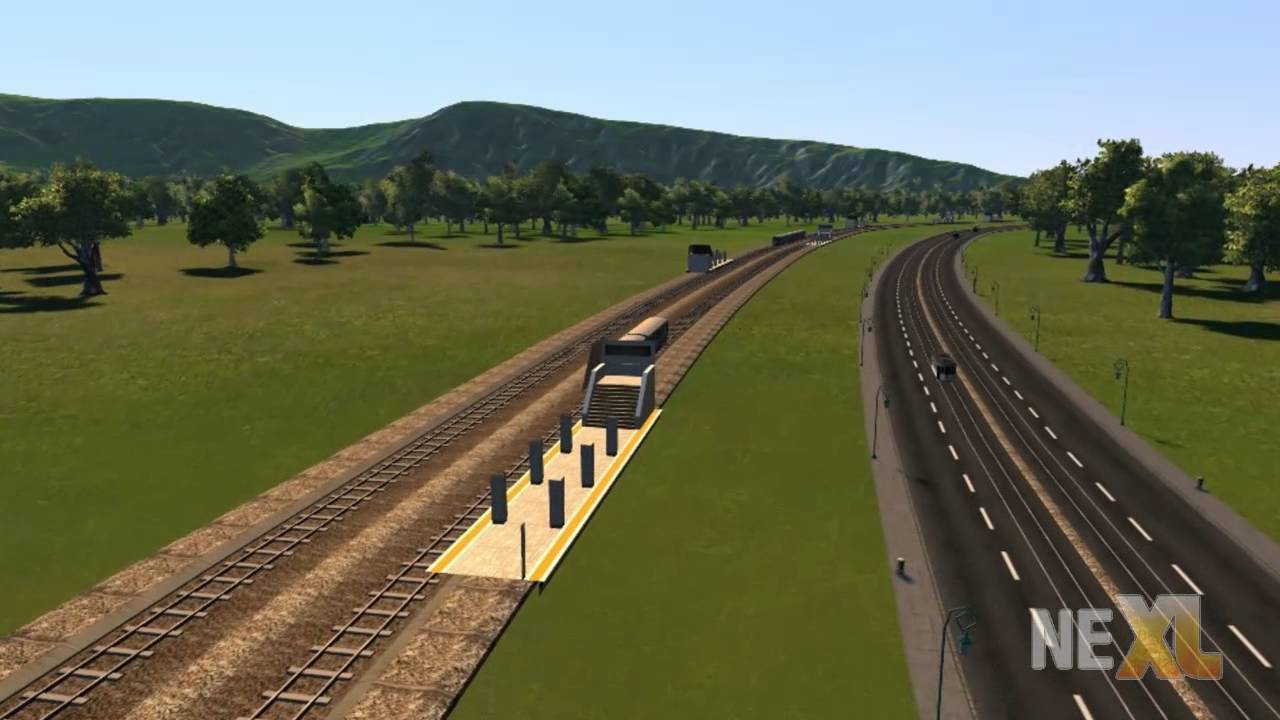 Above ground Metro Preview - YouTube