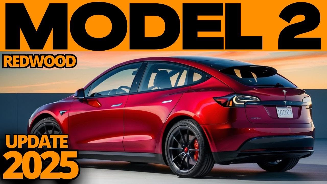 3 MINUTES AGO! New TESLA Model 2 REDWOOD: It Will Revolutionize The ...