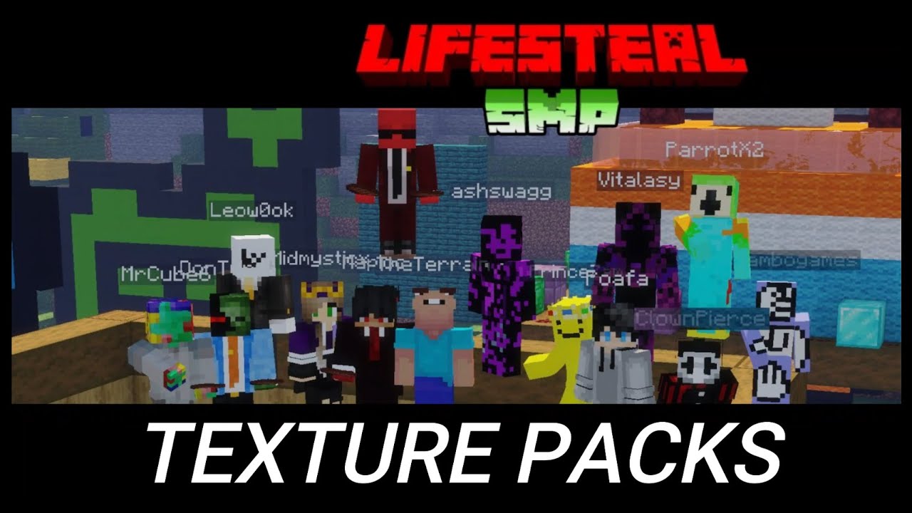 Lifesteal SMP Texture Packs FOR BEDROCK/MCPE! Mapicc and Vort3xDragon ...