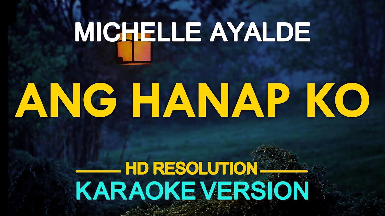 ANG HANAP KO - Michelle Ayalde | Meteor Garden OST (KARAOKE Version ...
