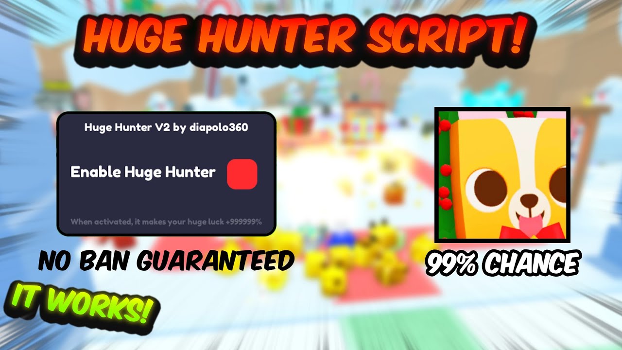 🎄Pet Sim 99 Script | Huge Hunter | GARGANTUAN Christmas Event Part 3 + Giveaway 🎅 - YouTube
