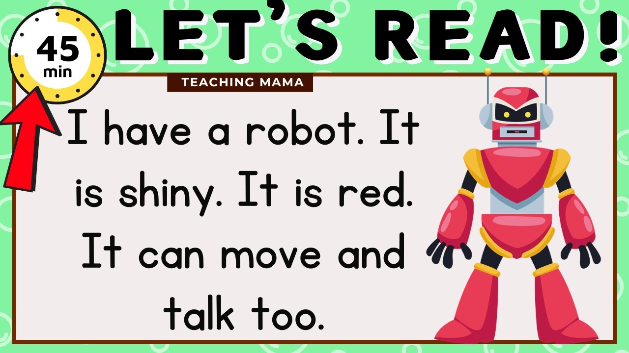 READING COMPILATION | PRACTICE READING SIMPLE PASSAGES | FUN READING ...