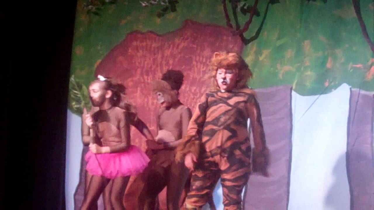 Annie Conrad as Sheer Khan, Community Theater of Greensboro - YouTube