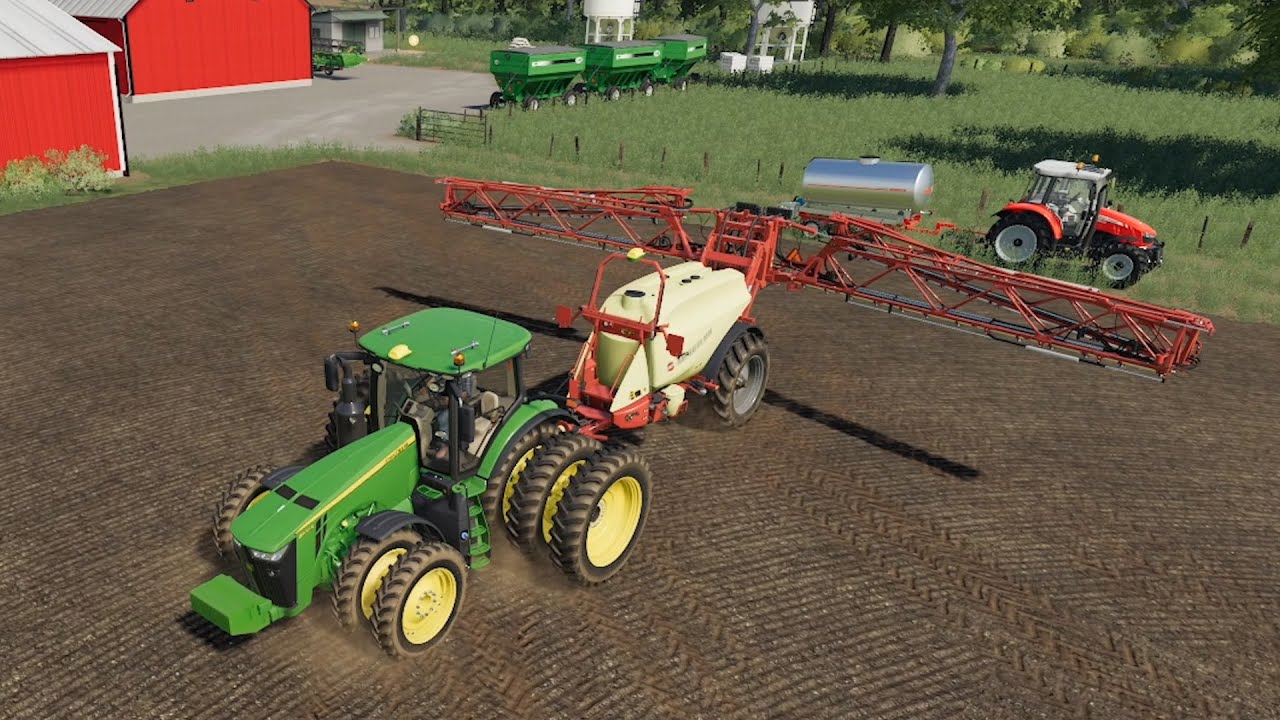 MidWest Horizons Ep#2 | Spraying, Harvest, | FS19 Timelapse |Farming ...