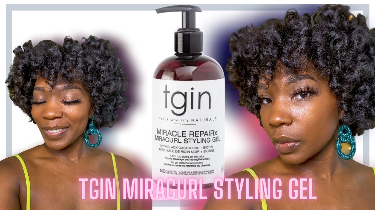 *NEW* TGIN Miracle RepaiRx Miracurl Styling Gel ⎪TGIN showed out ...