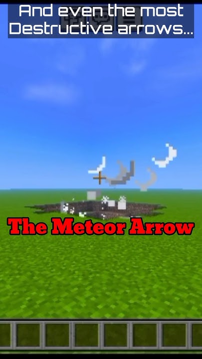 OP Explosive Bow on Minecraft Bedrock (Command blocks) - YouTube