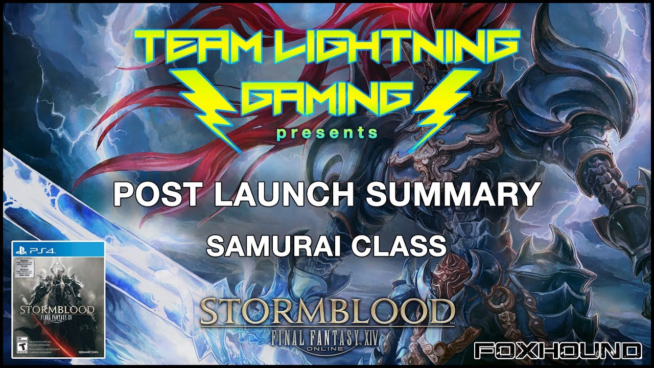 FINAL FANTASY XIV STORMBLOOD - QUICK SUMMARY (SAMURAI CLASS) - YouTube