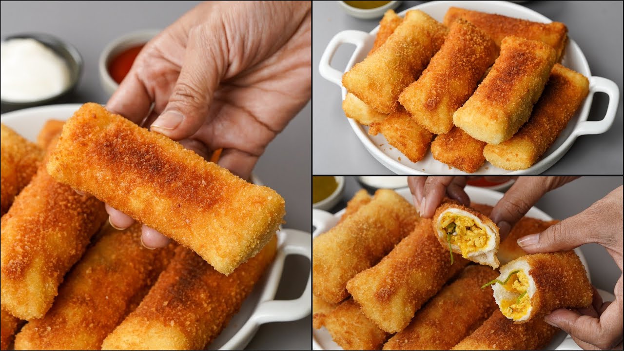 This Is The Best Leftover Bread Snacks, I Ever Tasted | Bread Chicken ...