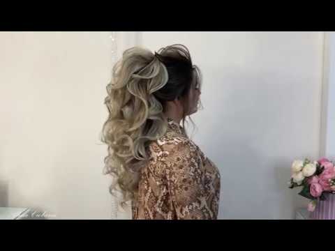 Hair Video tutorial. Wedding hair style. Coada Texturata. #hairstyle ...