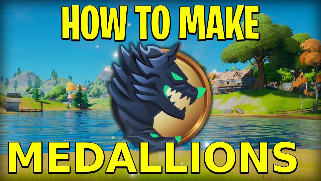 How To Make Medallions In Fortnite Creative - YouTube