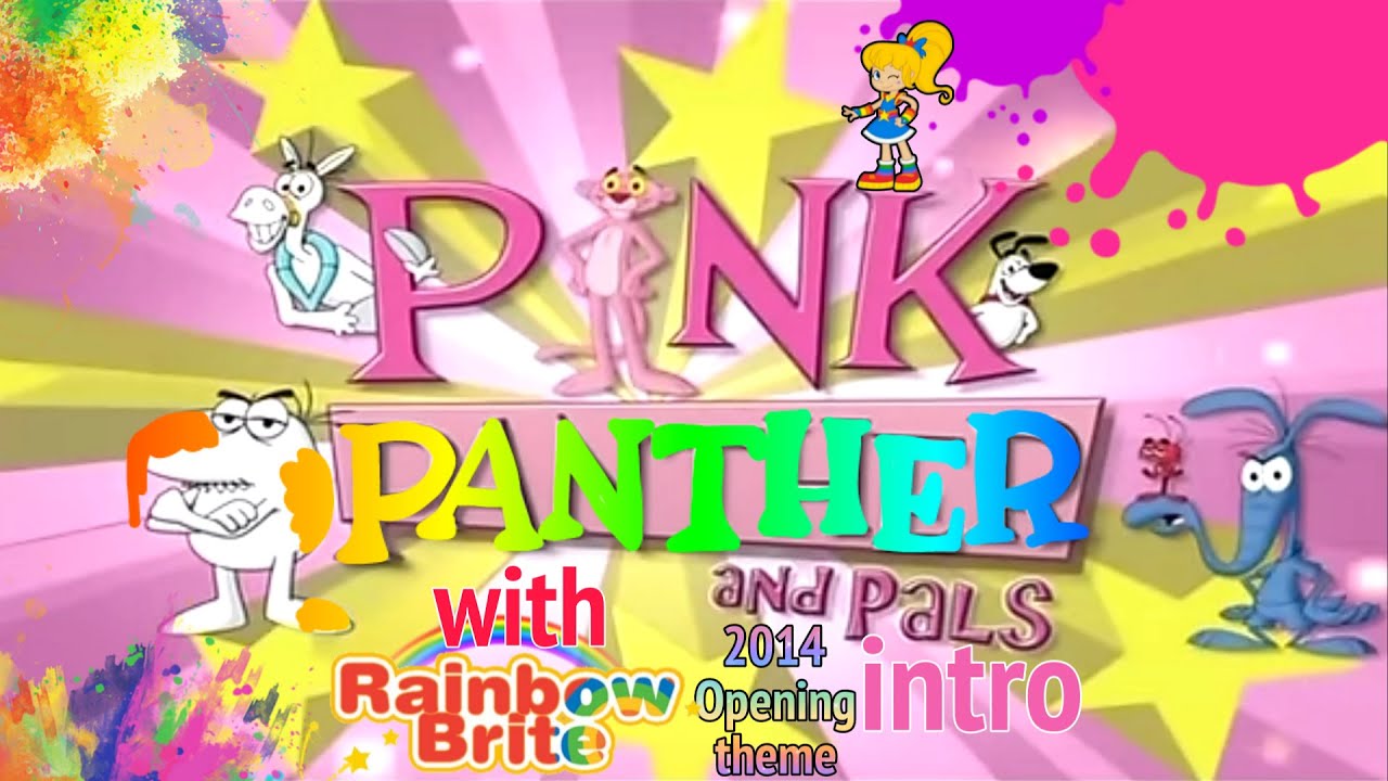 Pink Panther - Rainbow Brite intro #crossover #mashup - YouTube