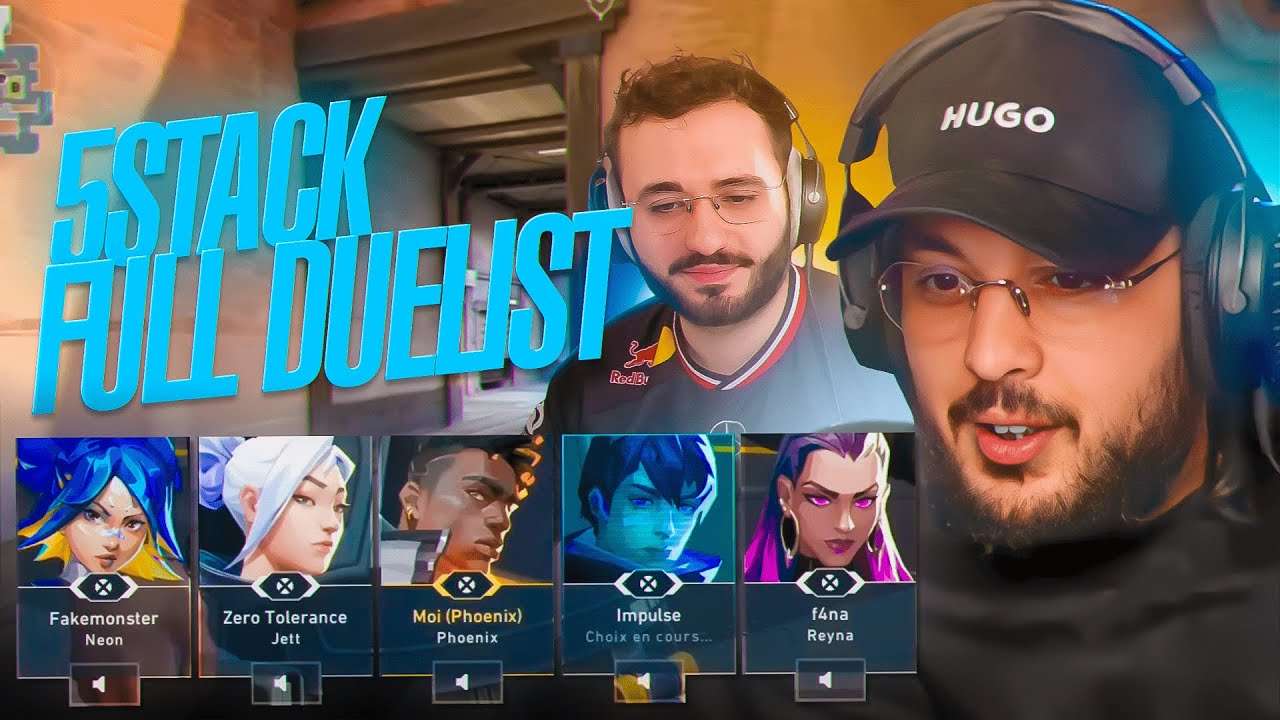 La pire équipe en ranked ! (5stack Valorant) - YouTube
