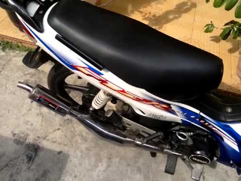 Knalpot F1ZR chrome custom (stationer sound) - YouTube
