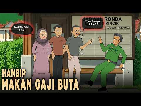 Hansip Makan Gaji Buta, Warga Protes Ternaknya Hilang | Drama Animasi