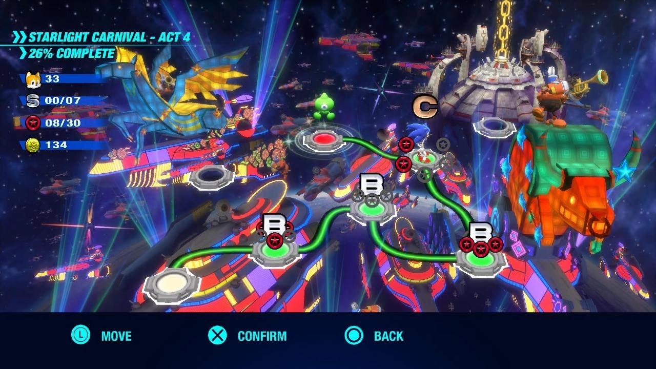Sonic Colors: Ultimate - Starlight Carnival Act 4 Gameplay - YouTube
