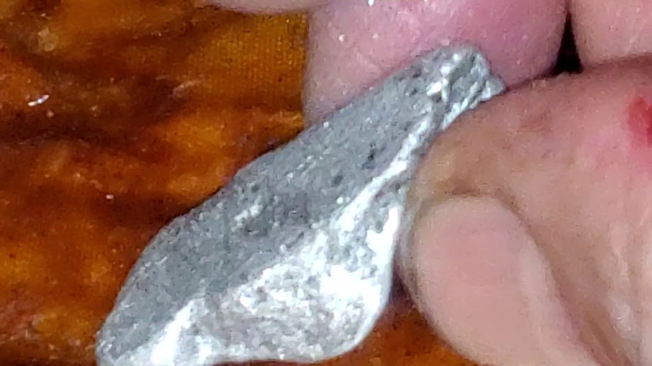 a single crystal of platinum - YouTube