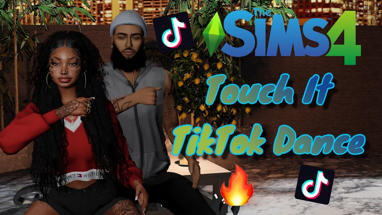 TikTok "Touch It" TikTok Dance Animation for The Sims 4 - YouTube