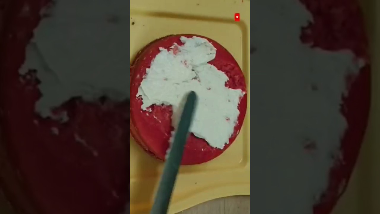Valentine's day special Red Velvet cake | #viralshort #ytshorts # ...