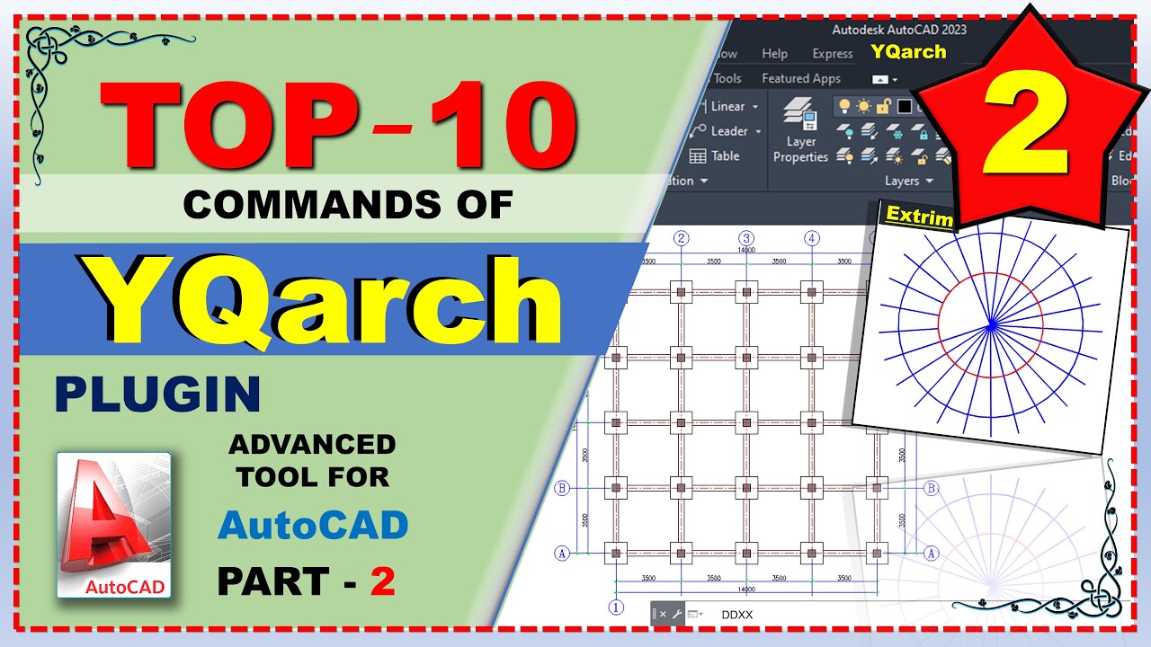Master the essential YQarch plugin commands in AutoCAD with our top 10 ...