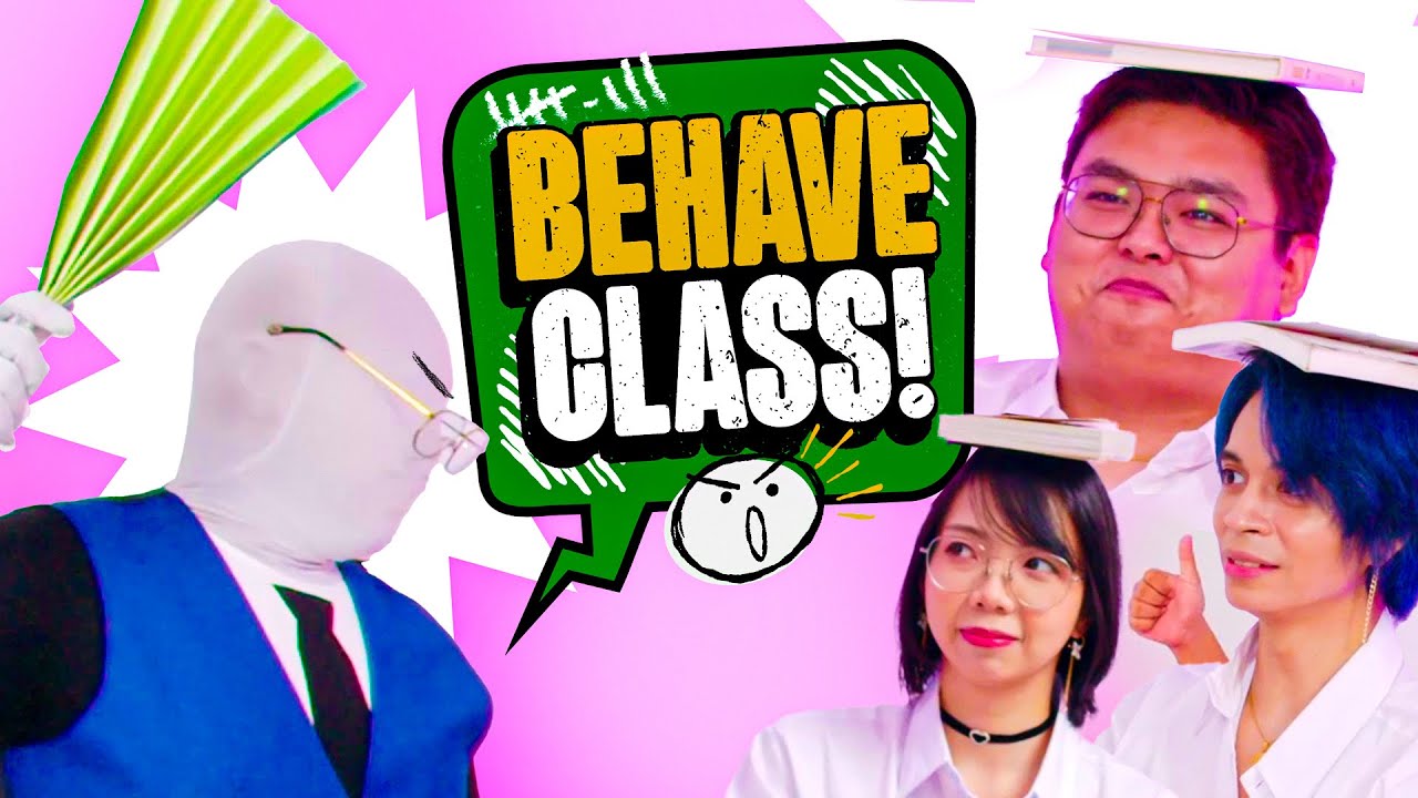Don't let the book fall! | Behave Class - YouTube