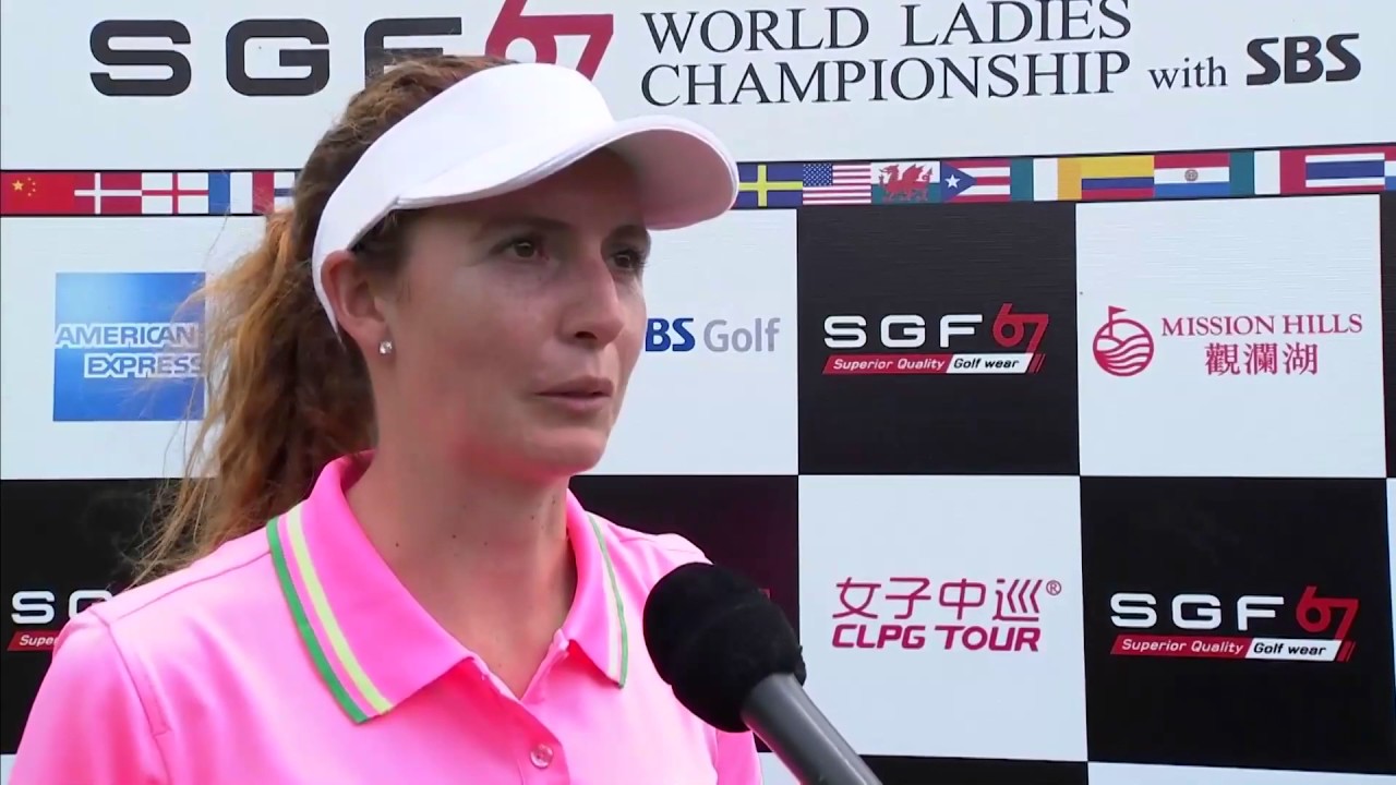 Florentyna Parker Interview Day 2 | World Ladies Championship - YouTube