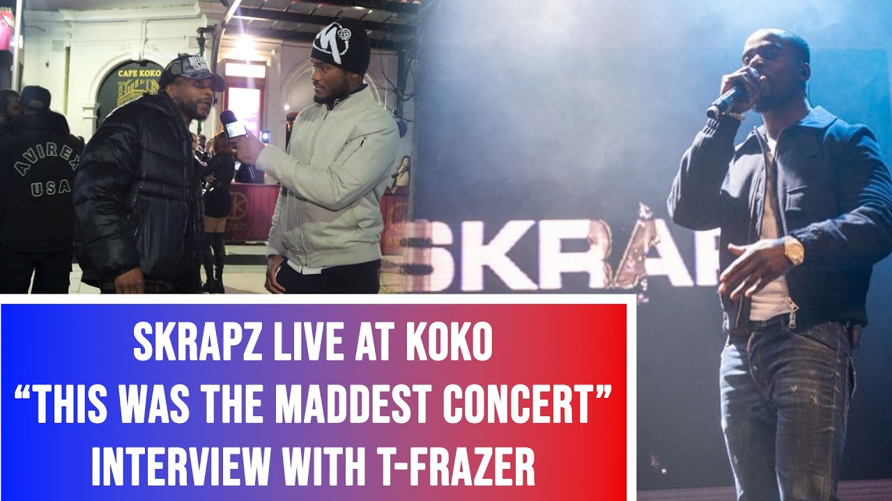 "THIS WAS THE MADDEST CONCERT" | SKRAPZ LIVE AT KOKO | INTERVIW WITH T ...