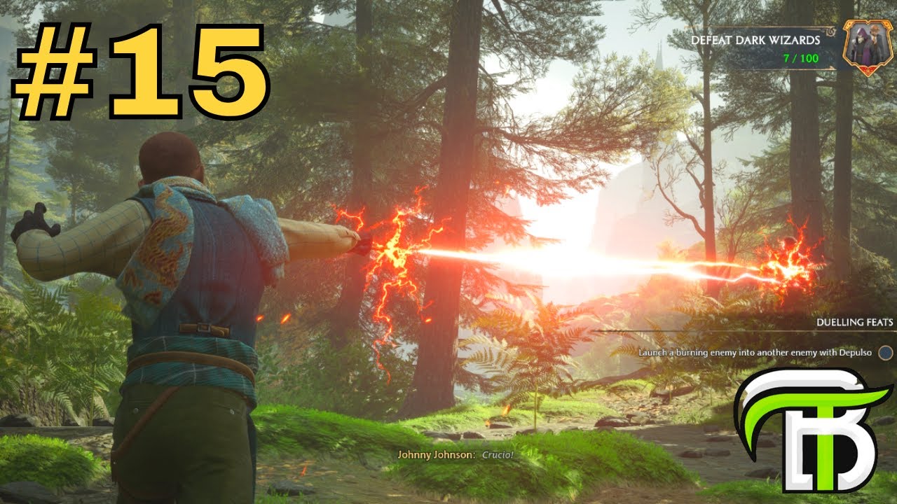 THE CRUCIATUS CURSE | Hogwarts Legacy #15 - YouTube