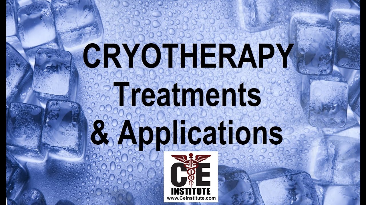 Ice Massage and Cryotherapy Applications - YouTube