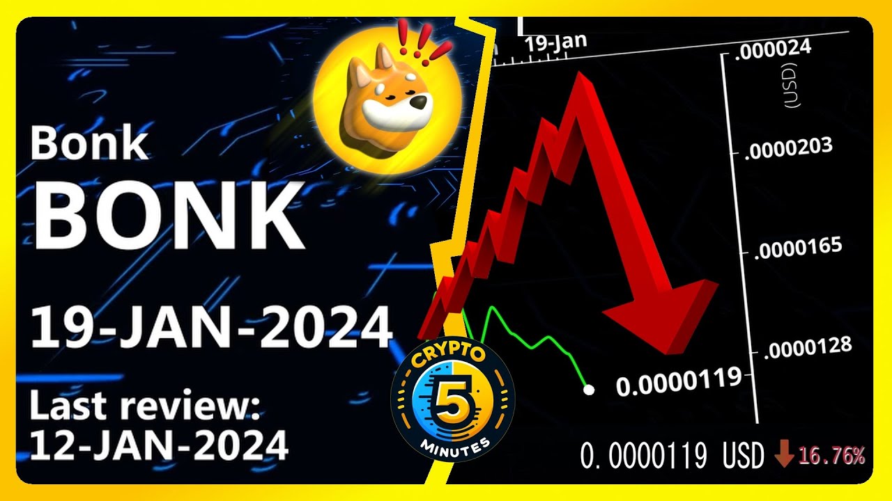 Bonk (BONK) Review | Metrics, News, and Future | 19-01-2024 #bonk - YouTube