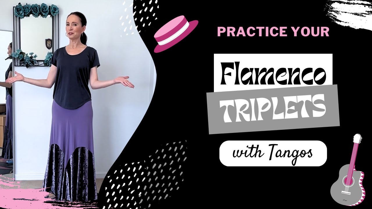 Flamenco Footwork Pattern (with arms) | for beginner + | por Tangos 💃🏼 ...