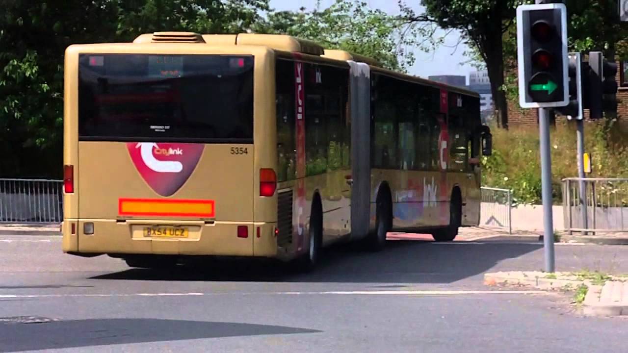 Newcastle bendy bus route 58 (Meredes-Benz Citaro G) - YouTube
