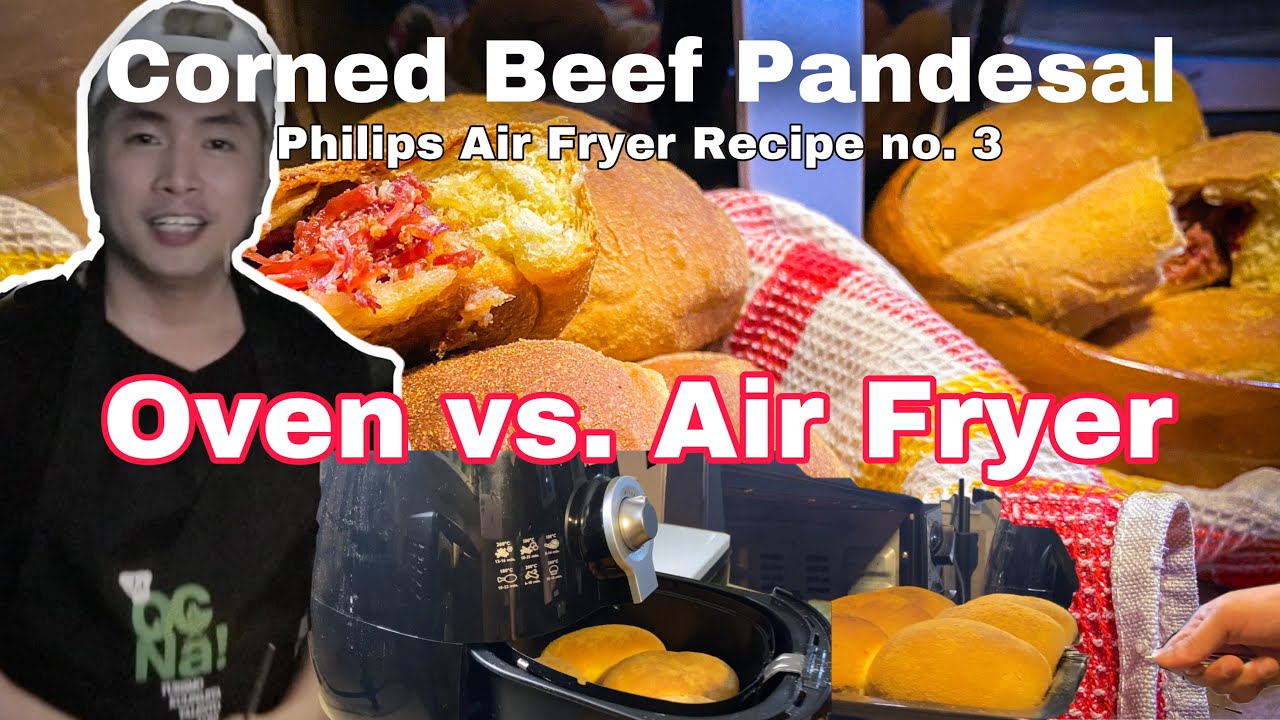 Corned Beef Pandesal: Philips Air Fryer Series Recipe no. 3 - YouTube