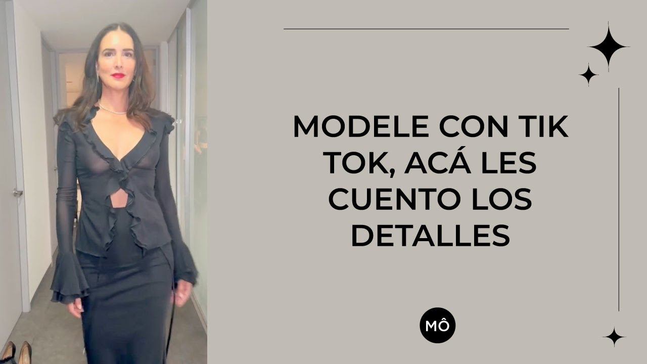 MODELE CON TIK TOK, ACÁ LES CUENTO LOS DETALLES 😉 - YouTube